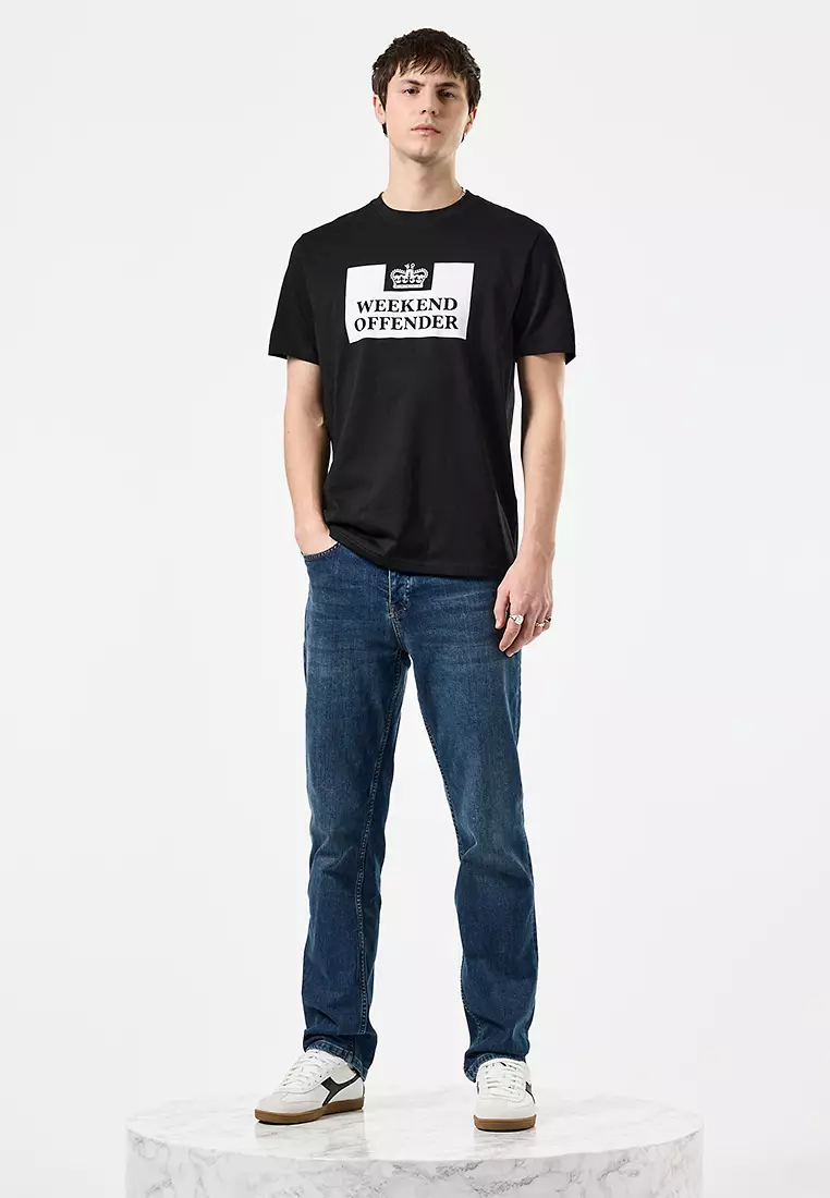 Buy Weekend Offender MENS BLACK PRISON CLASSIC CLASSIC PRISON TEE 2025 ...