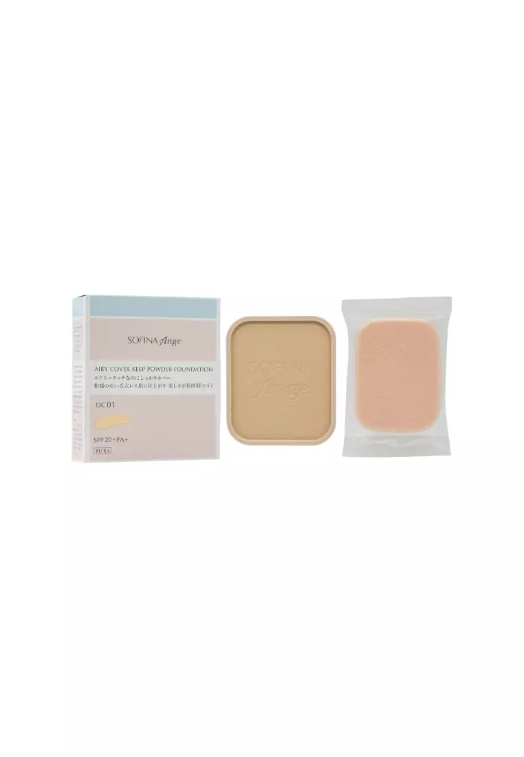 Buy SOFINA SOFINA Ange Airy Cover Keep Powder Foundation Refill(#OC01 ...
