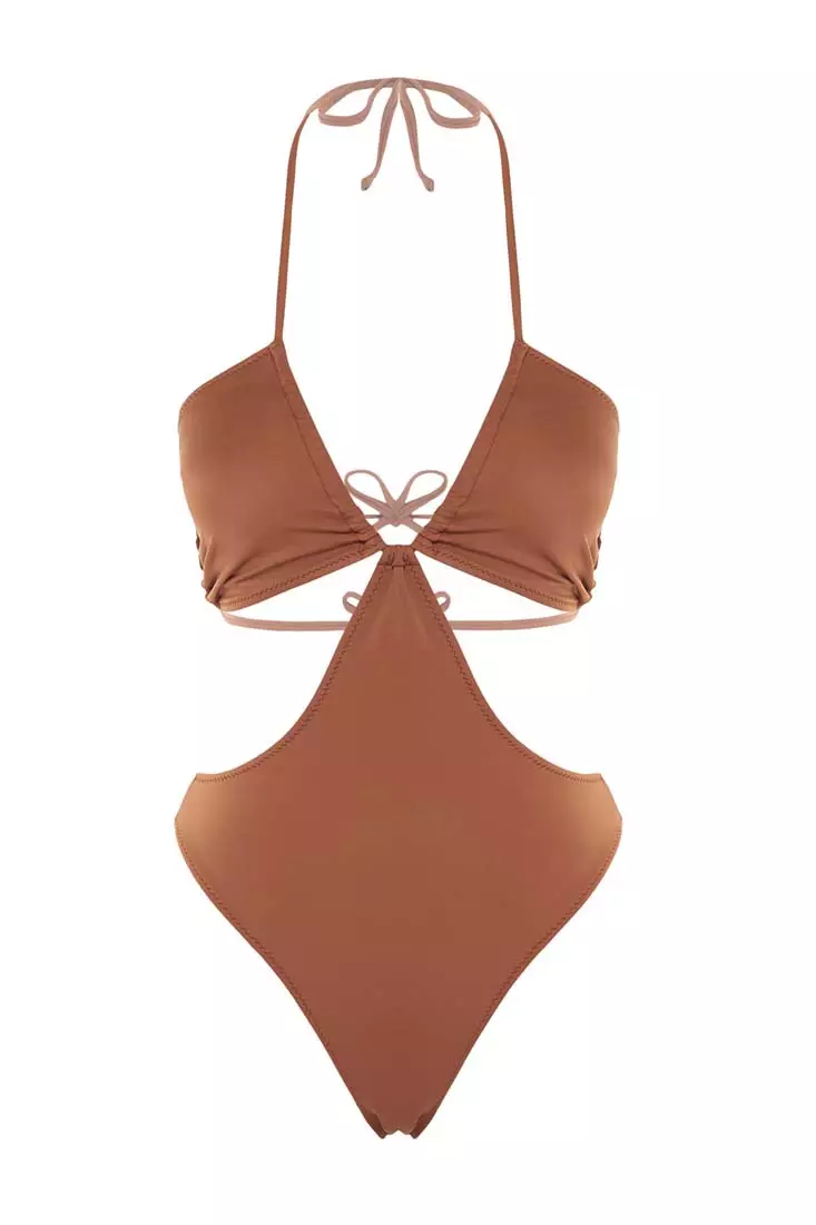 Buy Trendyol Regular Leg Swimsuit 2025 Online | ZALORA