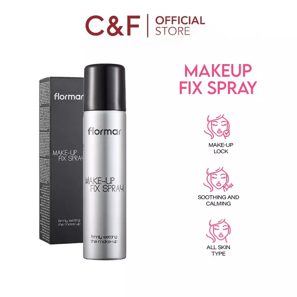 Jual FLORMAR [ED 31/01/2026] Flormar Makeup Fix Spray | Make-up Setting Spray Lock Makeup 12 jam ...