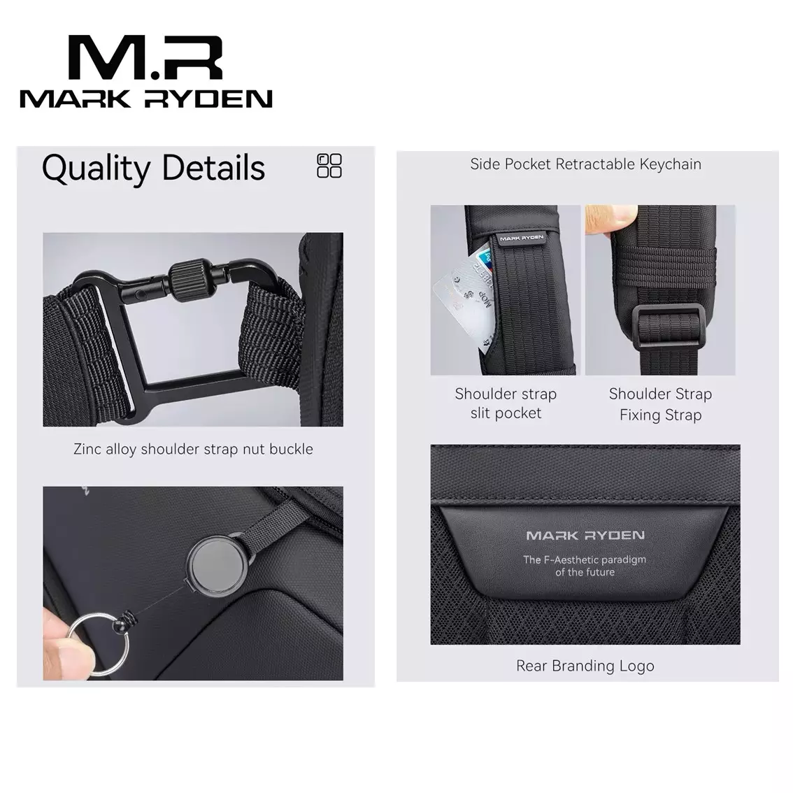 Jual Mark Ryden Mark Ryden MR7730 Tas Selempang Pria Crossbody Sling ...