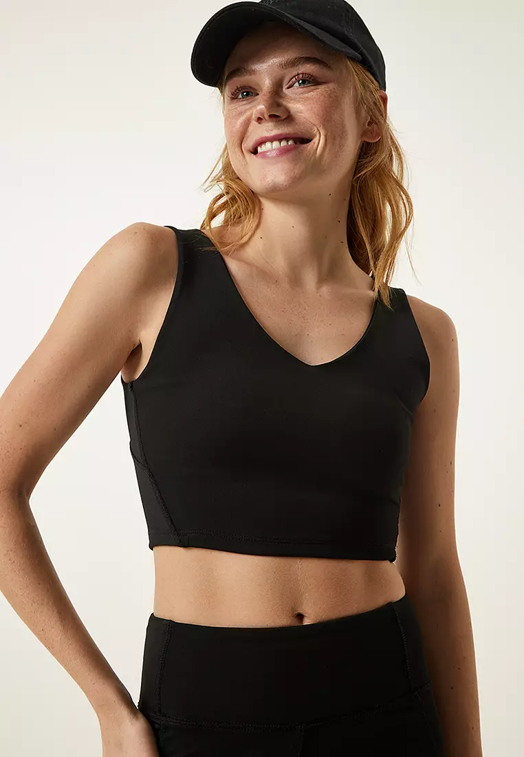 Jual Happiness Istanbul V-Neck Sports Bra Original 2025 | ZALORA ...