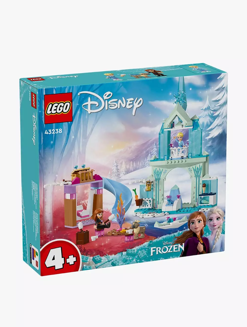 Jual Lego LEGO® Disney Elsa's Frozen Castle - 43238 Original 2025 ...