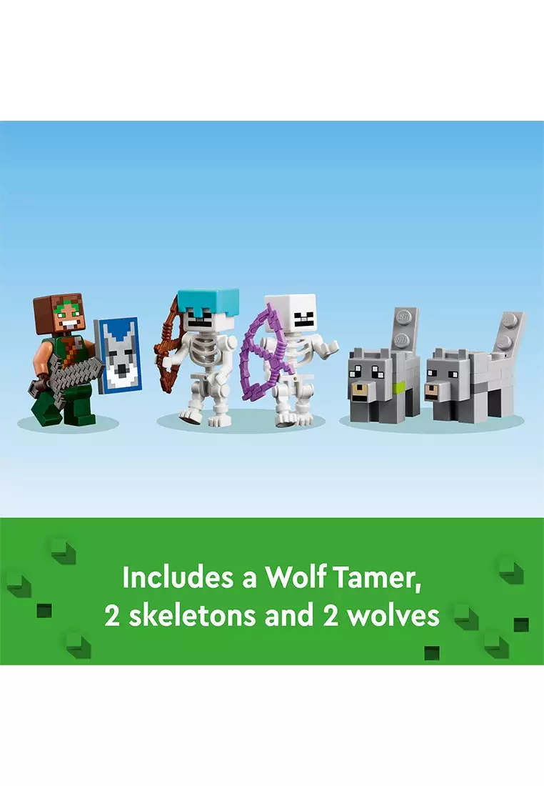 Buy LEGO® Minecraft 21261 The Wolf Stronghold, Age 8+, Building Blocks ...