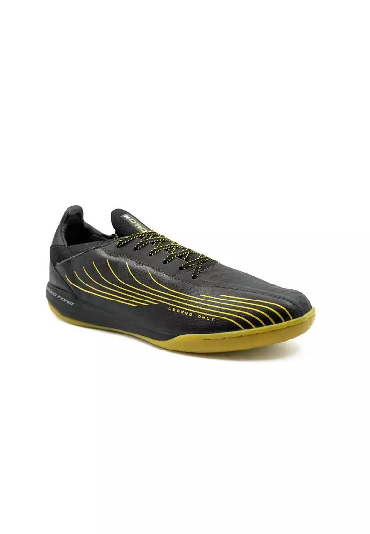 Jual Calci Calci Sepatu Futsal Voltrix Trevilla ID Lea - Black Gold ...