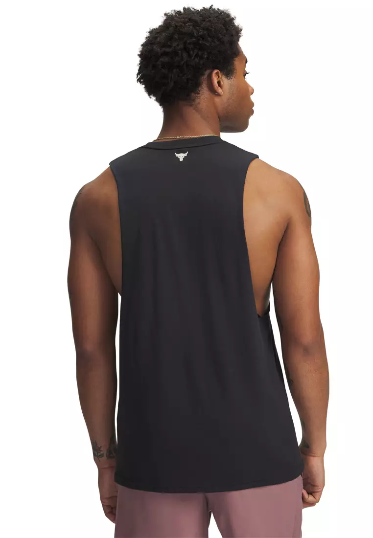 Buy Under Armour Project Rock Tank Top 2026 Online | ZALORA