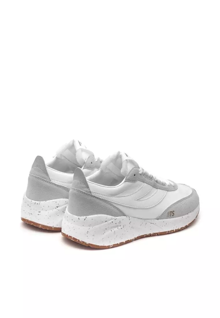 Buy Superga 4089 Training 9TS Slim Vegan Faux Leather White-White ...