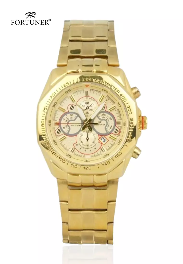 Jual Fortuner Watch Jam Tangan Pria Analog Water Resist Abelard ...