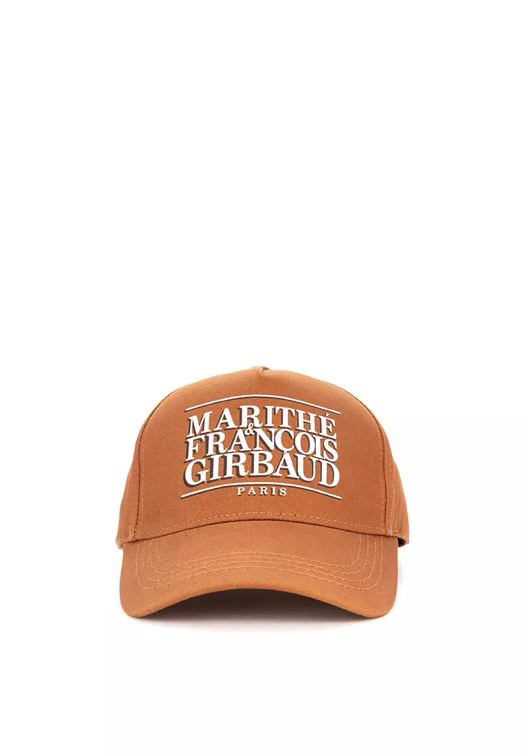 Buy Marithe + Francois Girbaud Men's Flocage Baseball Cap Mocha Mousse ...