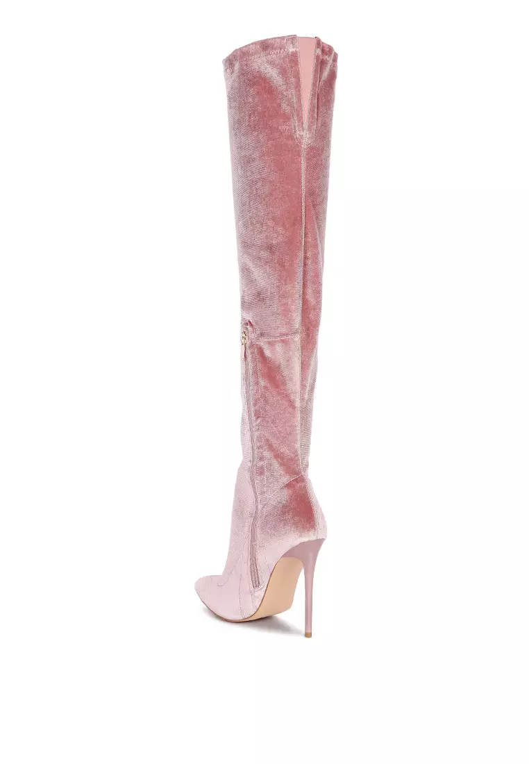 Buy London Rag Rose Stiletto Calf Boots 2025 Online | ZALORA