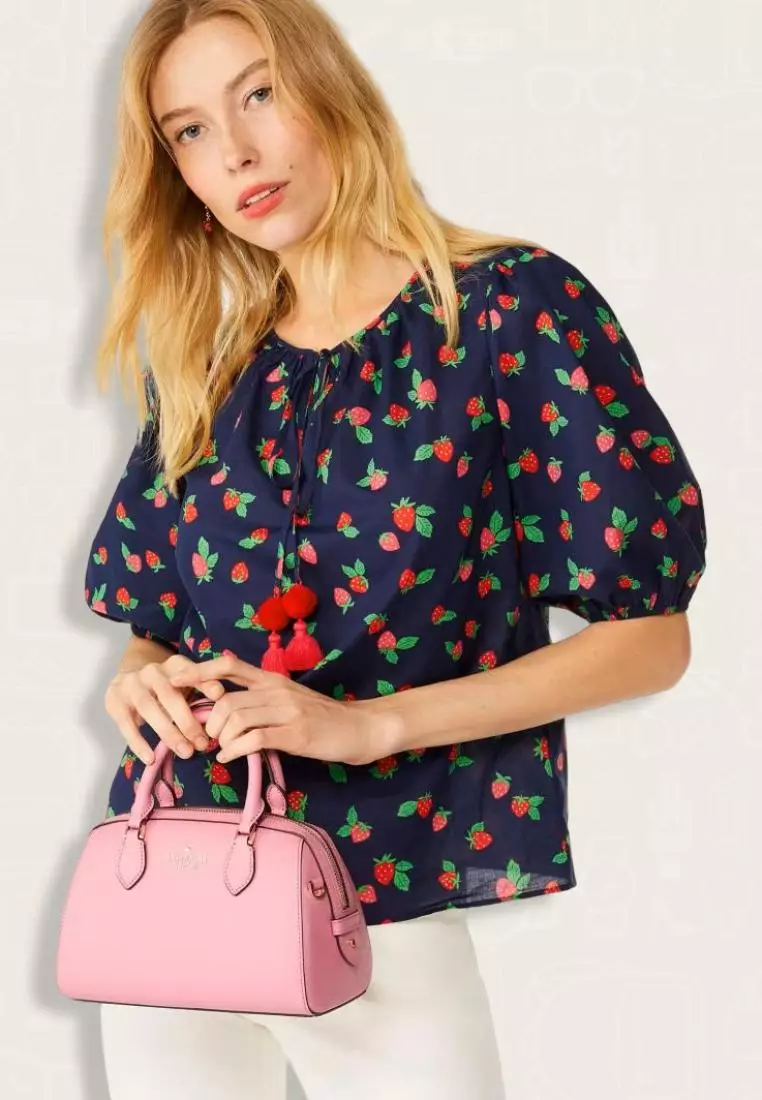 Jual Kate Spade Kate Spade Madison Saffiano Leather Duffle Crossbody ...