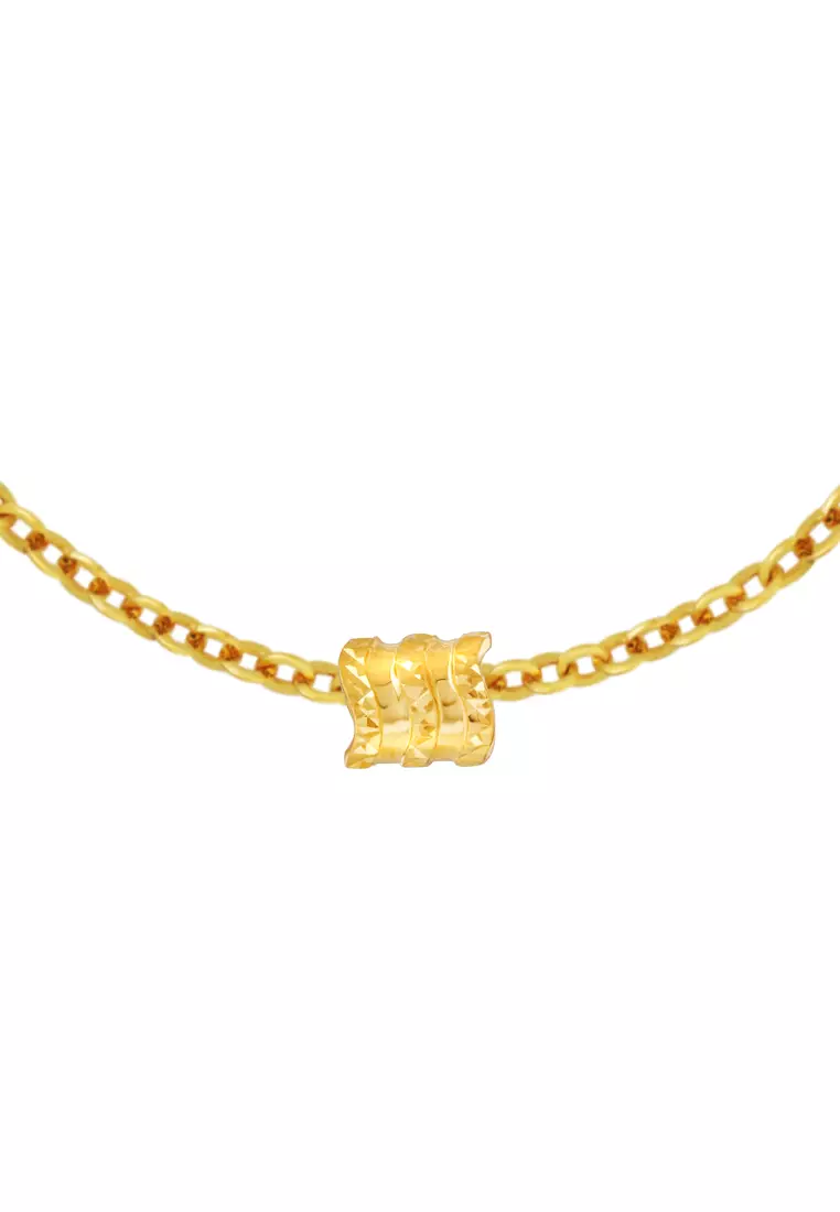 Buy TOMEI TOMEI Mini Tube Charm, Yellow Gold 916 2026 Online | ZALORA ...