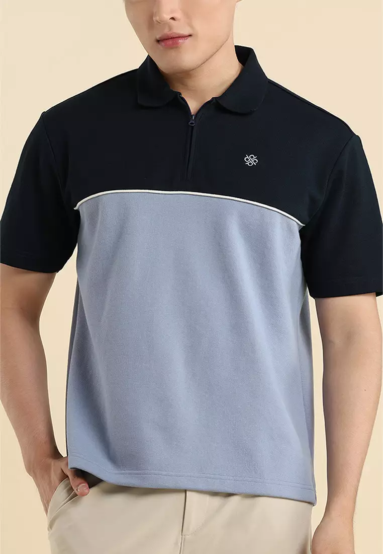 Buy Penshoppe Dress Code Half Zip Polo Online | ZALORA Malaysia