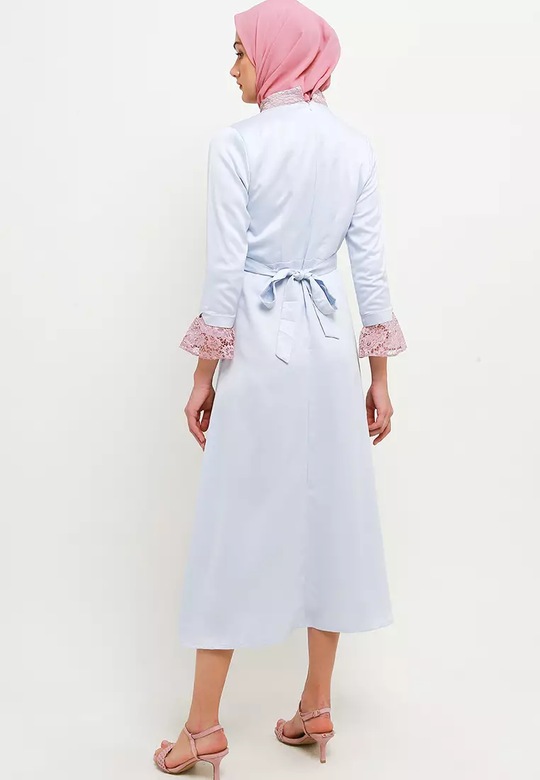 Jual FAME Gamis Wanita Abu-abu - 9911099 Original 2025 | ZALORA Indonesia