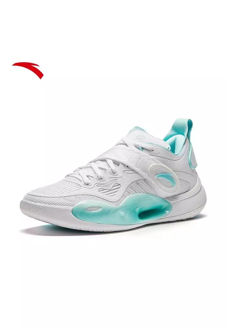 Buy Anta ANTA Men Splash 6 Basketball Shoes - White/Ray Blue Online ...