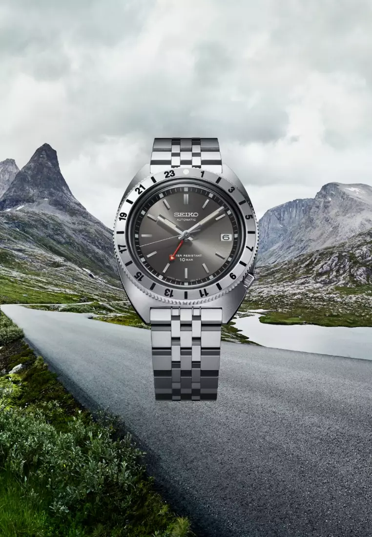 Buy Seiko Seiko Prospex ‘Navigator Timer’ Land Mechanical GMT Stainless ...