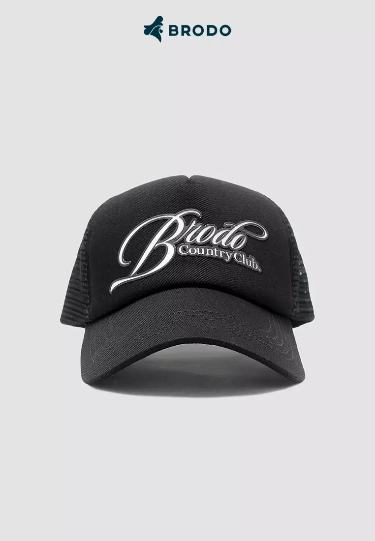 Jual Brodo BRODO - Country Club Trucker Hat Black Original 2025 ...