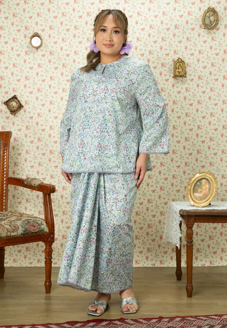 Buy Lubna DANA PLUS SIZE TOP WITH PAREO SET 2025 Online | ZALORA