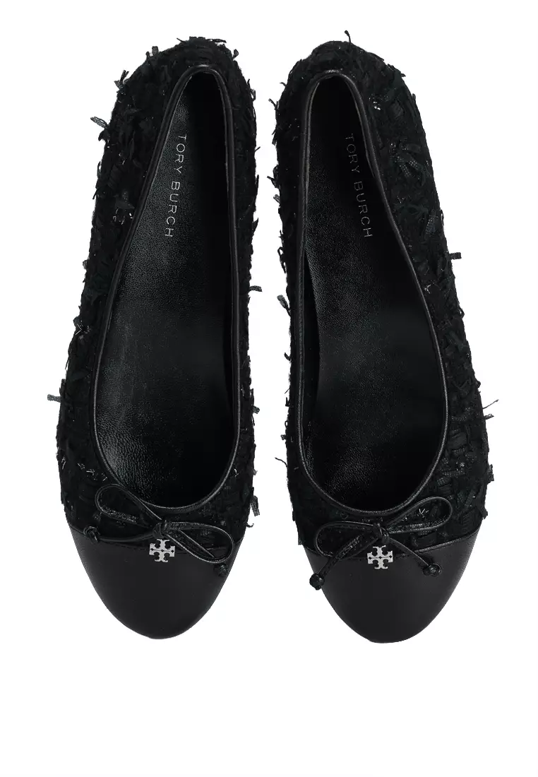 Jual TORY BURCH Cap-Toe Ballet Flats Original 2026 | ZALORA Indonesia