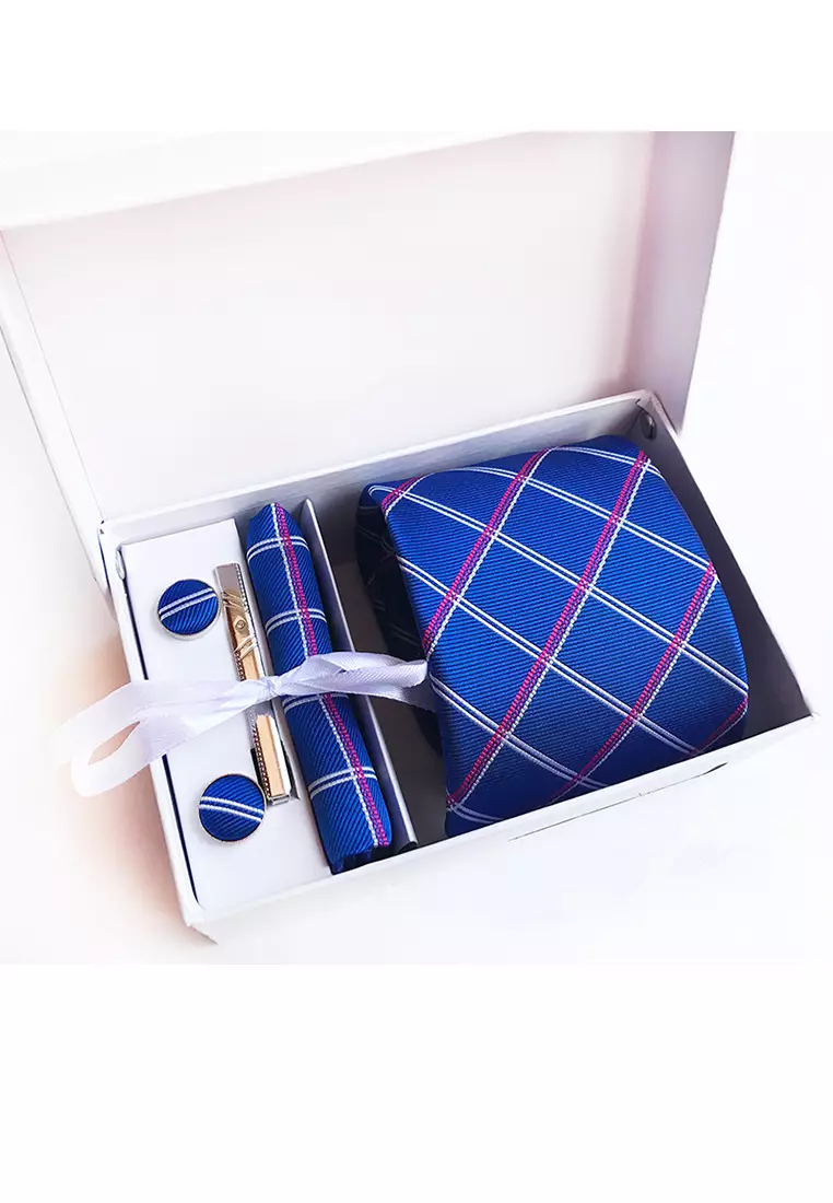 Buy HAPPY FRIDAYS Men's Silk Texture Tie Combination Gift Set YFS-KZ13 2025 Online | ZALORA ...