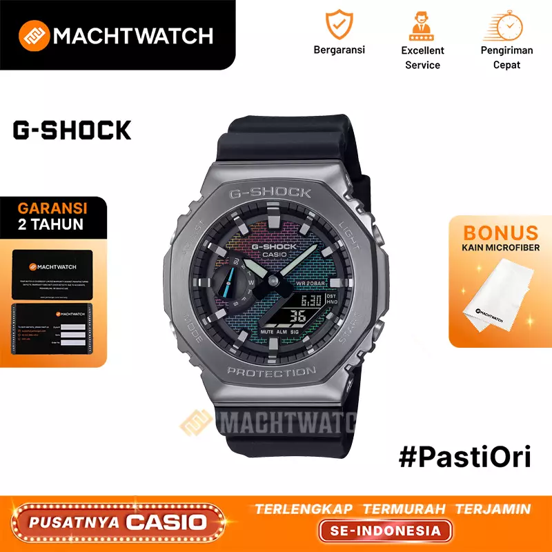 Jual CASIO Jam Tangan Pria Casio G-Shock GM-2100BRW-1ADR CasiOak ...