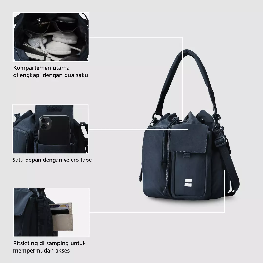 Jual Bodypack Sedona Basic Shoulder Bag Tas Selempang Travel Simpel ...