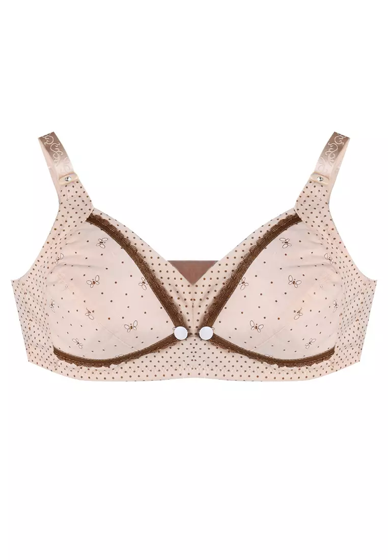 Jual LAVABRA Intimates Cotton Maternity Bra - Butterfly Super Comfy ...