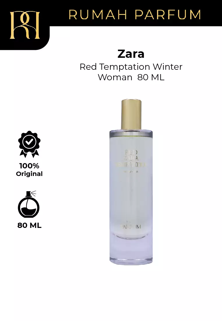 Jual ZARA Zara Red Temptation Winter Woman 80 ML Original 2025 | ZALORA Indonesia