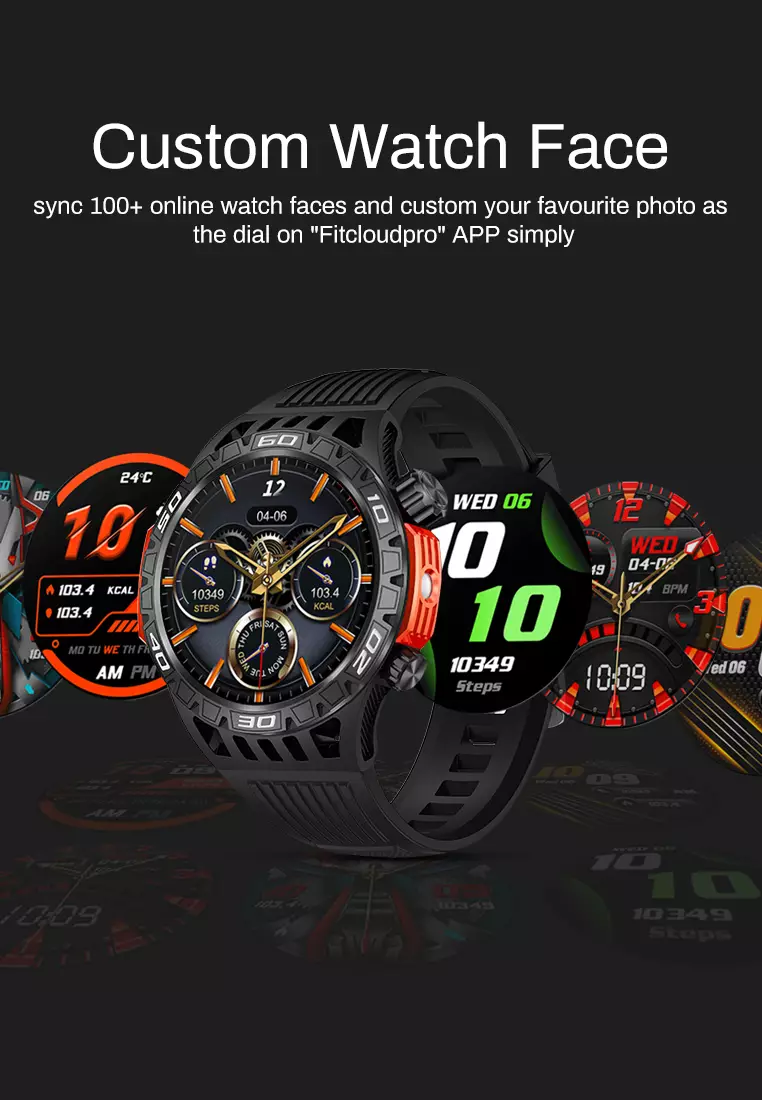 Jual Simbojoy Smart Watch HT22 1.46 inch TFT HD Screen Jam Pintar SOS ...