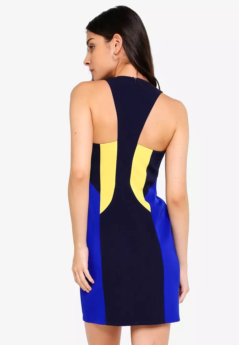 Dressing Paula Color-block Cady Mini Dress 2024 | Buy Dressing Paula ...