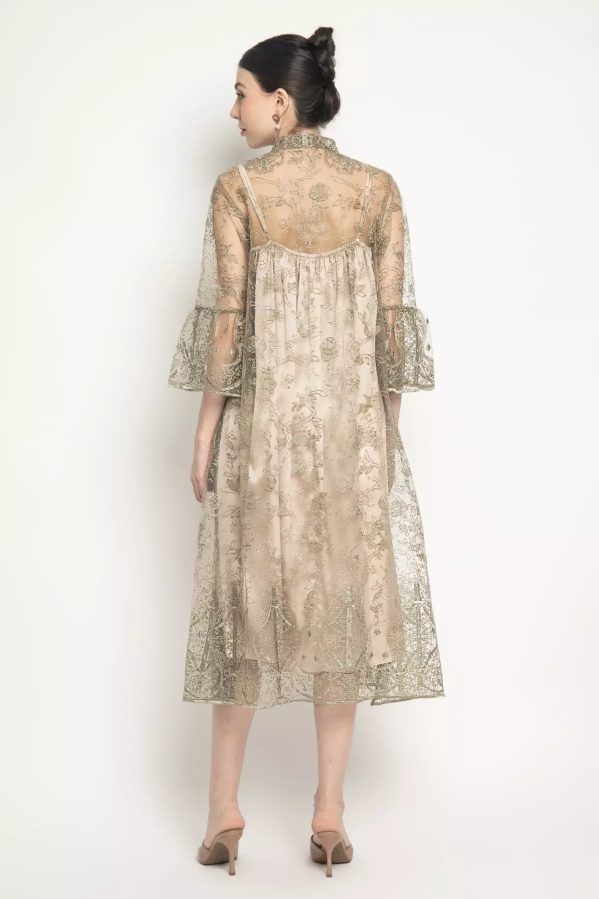 Jual DRESSHAUS Andayani Dress in Green Original 2025 | ZALORA Indonesia