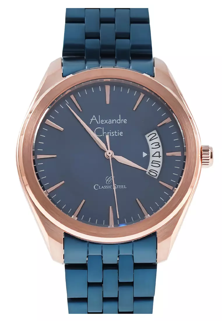 Jual Alexandre Christie Alexandre Christie - Jam Tangan Pria - Rosegold ...