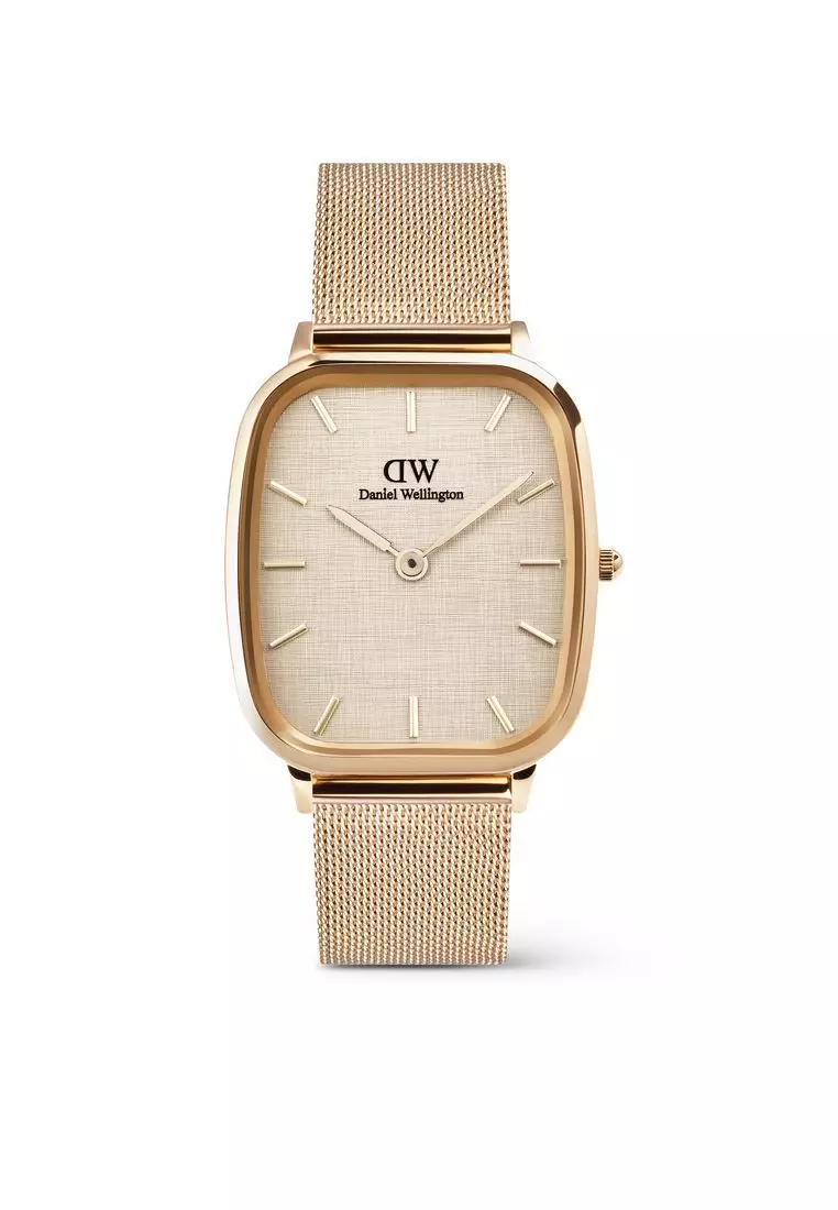 Jual Daniel Wellington Marlon Melrose Linen - Men Watch stainless steel ...