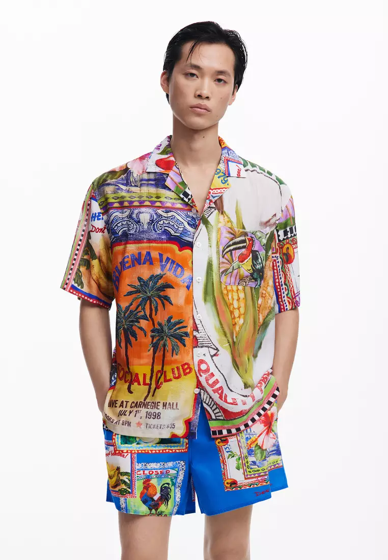 Buy Desigual Desigual Men's Shirts 2026 Online | ZALORA Philippines