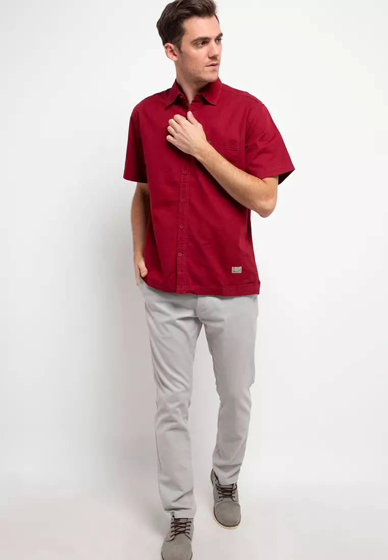 Jual REMIX JEANS Kemeja Basic Reg 2862 Original 2026 | ZALORA Indonesia