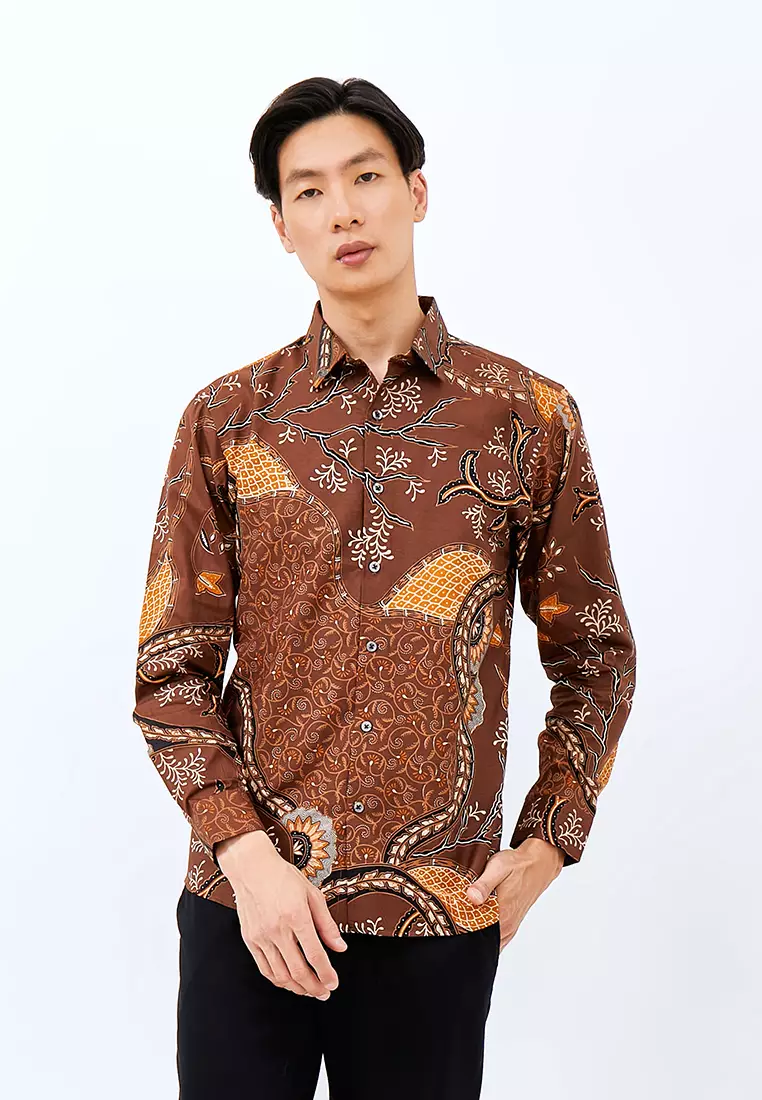 Jual ODZA CLASSIC Odza Classic Kemeja Batik Slimfit Modern Pria Lengan ...