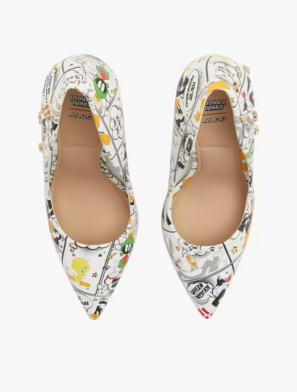 Jual ALDO ALDO Ltstessy Women's Heeled Shoes - White Multi Original ...