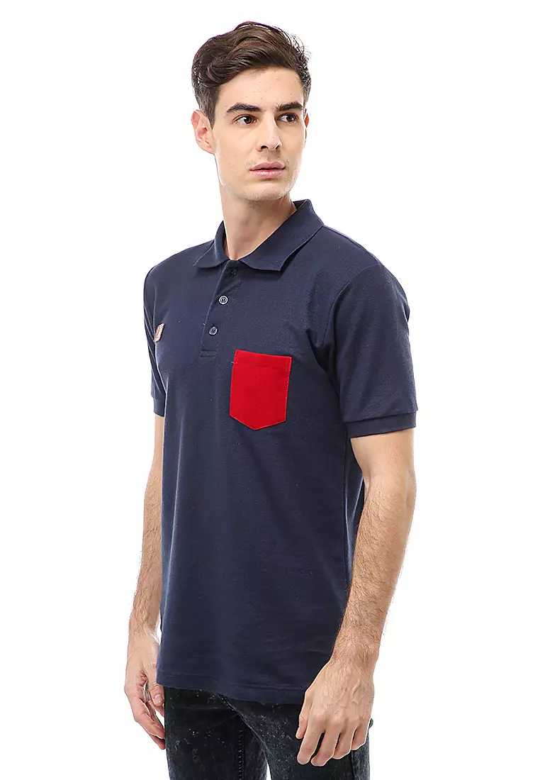 Jual Hamlin Jack Atasan Formal Kaos Polo Pocket Pria Lengan Pendek Material Cotton ORIGINAL ...