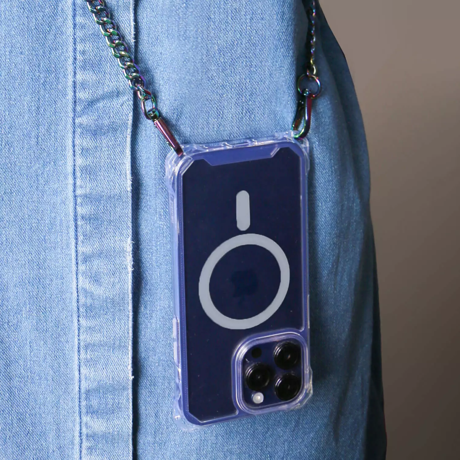 Jual Bryten Casing iPhone 15 Pro Bryten Glacier Crossbody Lanyard Chain ...