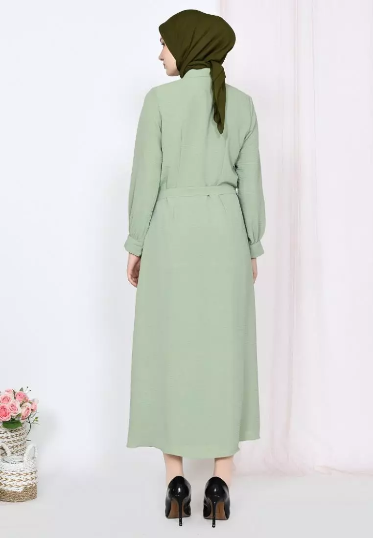 Jual EPC Eddy P Chandra EPC Gamis Ivy - Mint Green Original 2025 ...