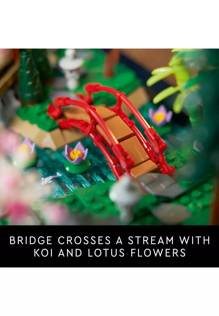Buy LEGO® Icons 10315 Tranquil Garden, Age 18+, Building Blocks, 2023 ...