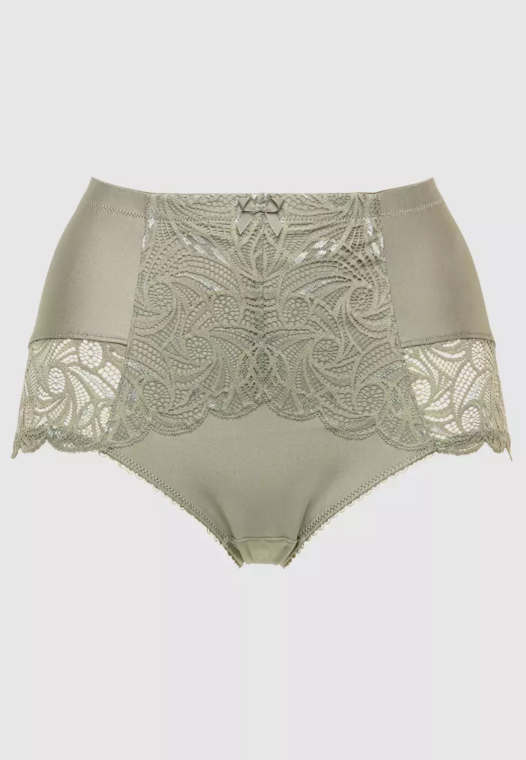 Buy Sans Complexe Ariane Lace & Microfiber High Waist Brief 2025 Online ...