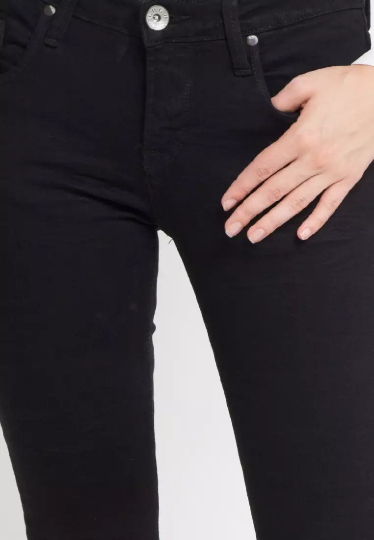 Jual LOGO JEANS Wanita Skinny C7 Series Black Original 2026 | ZALORA ...