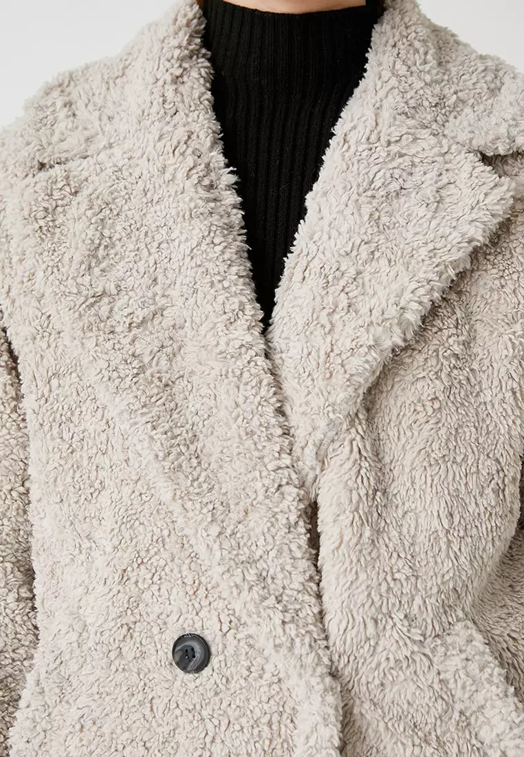 Jual KOTON Button Coat Original 2024 | ZALORA Indonesia