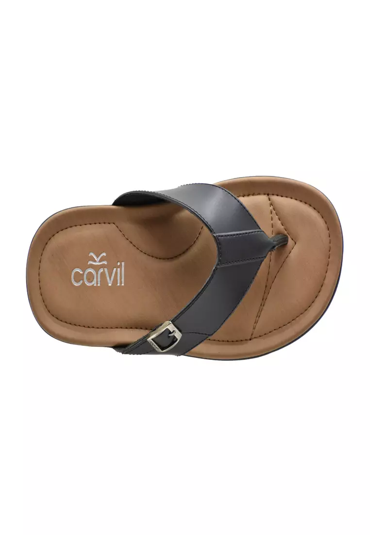 Jual CARVIL Carvil Sandal Pria Flavo-01 M Black Original 2024 | ZALORA ...