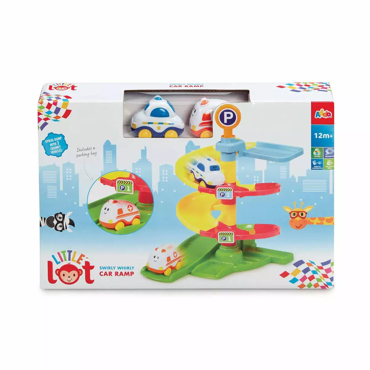 Jual ELC Addo Little Lot Swirly Whirly Car Ramp - Mainan Mobilan Anak ...