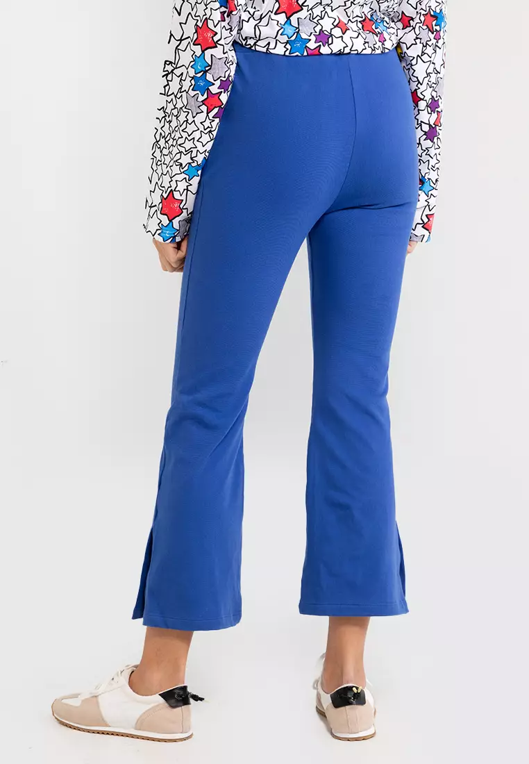 Buy niko and ... Self-Cut Multi-Stretch Slit Pants Online | ZALORA Malaysia