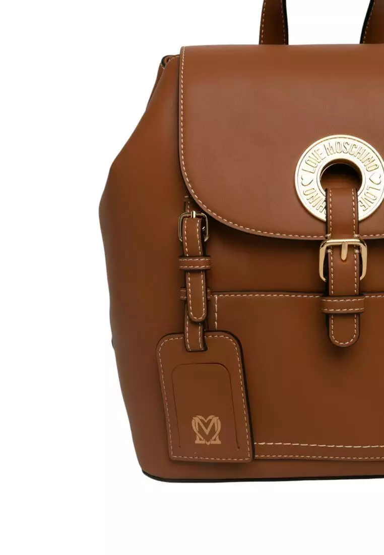 Buy Love Moschino Polyurethane Backpack 2025 Online | ZALORA Philippines