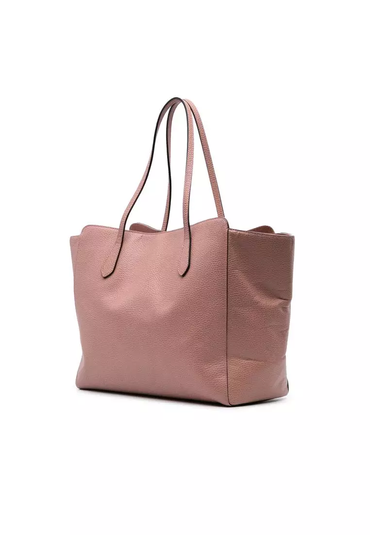 Buy GUCCI Pre-Loved Medium Leather Swing Tote Tote Online | ZALORA Malaysia
