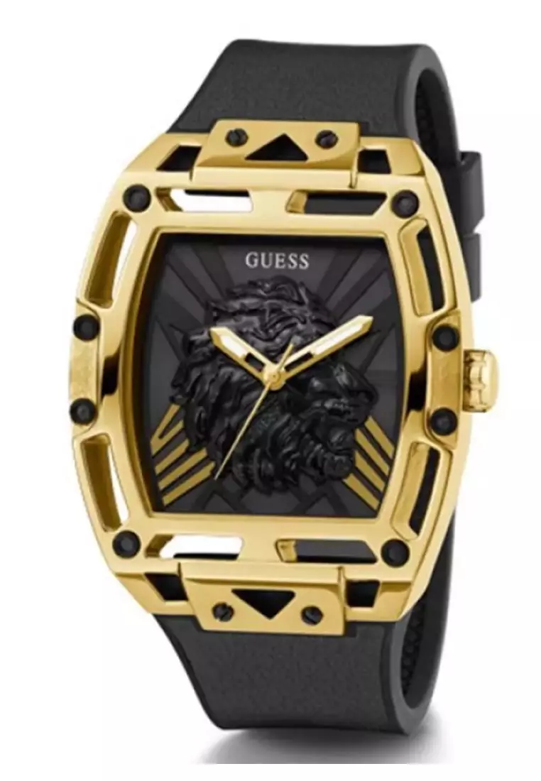 Jual Guess GUESS GW0595G1 GOLD BLACK LEGEND LION Original 2026 | ZALORA ...